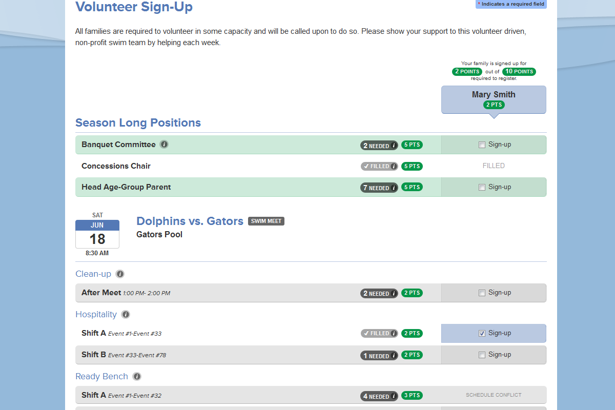 Swim Team Registration & Online Forms Made Easy | SwimTopia