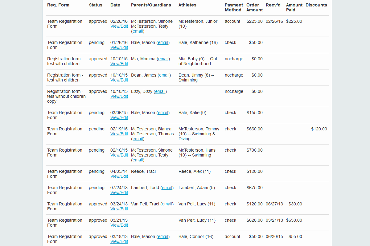 Swim Team Registration & Online Forms Made Easy | SwimTopia