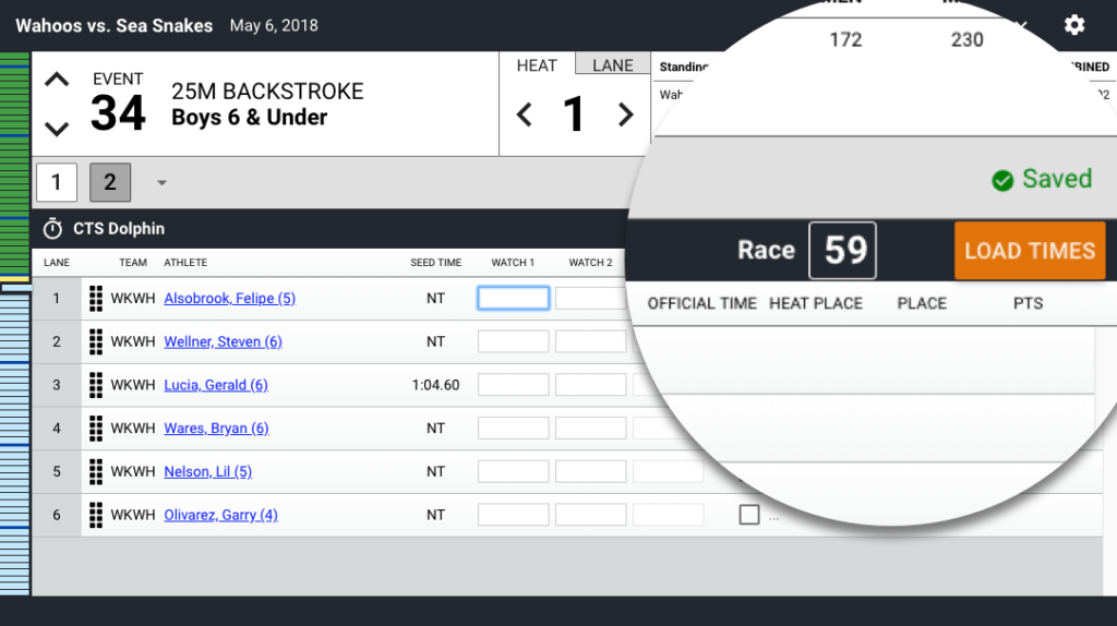 Swim Meet Management Software | Meet Maestro by SwimTopia