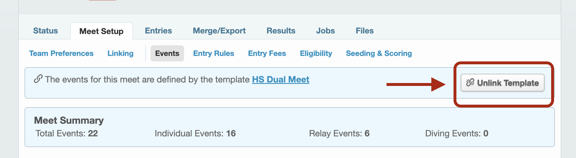 Meet Setup Made Simple: How to Use SwimTopia’s Meet Templates - SwimTopia