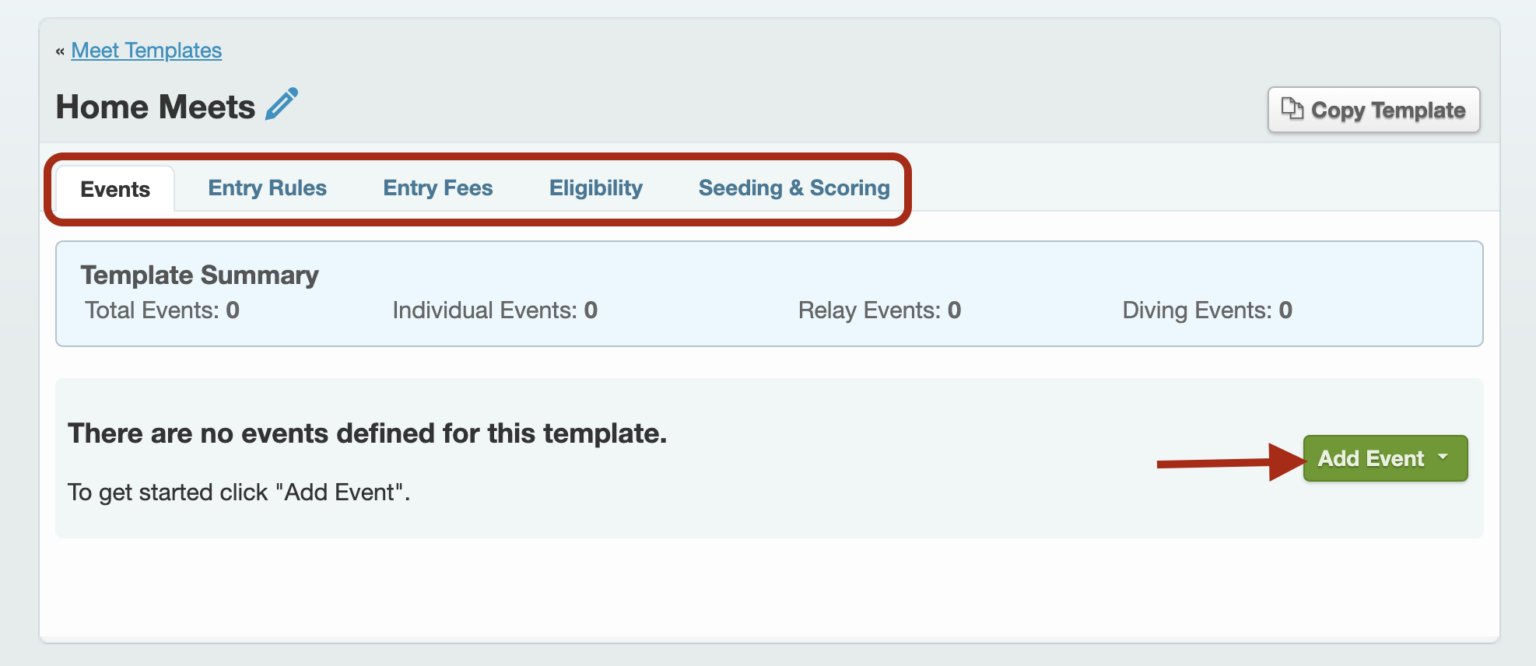 Meet Setup Made Simple: How to Use SwimTopia’s Meet Templates - SwimTopia