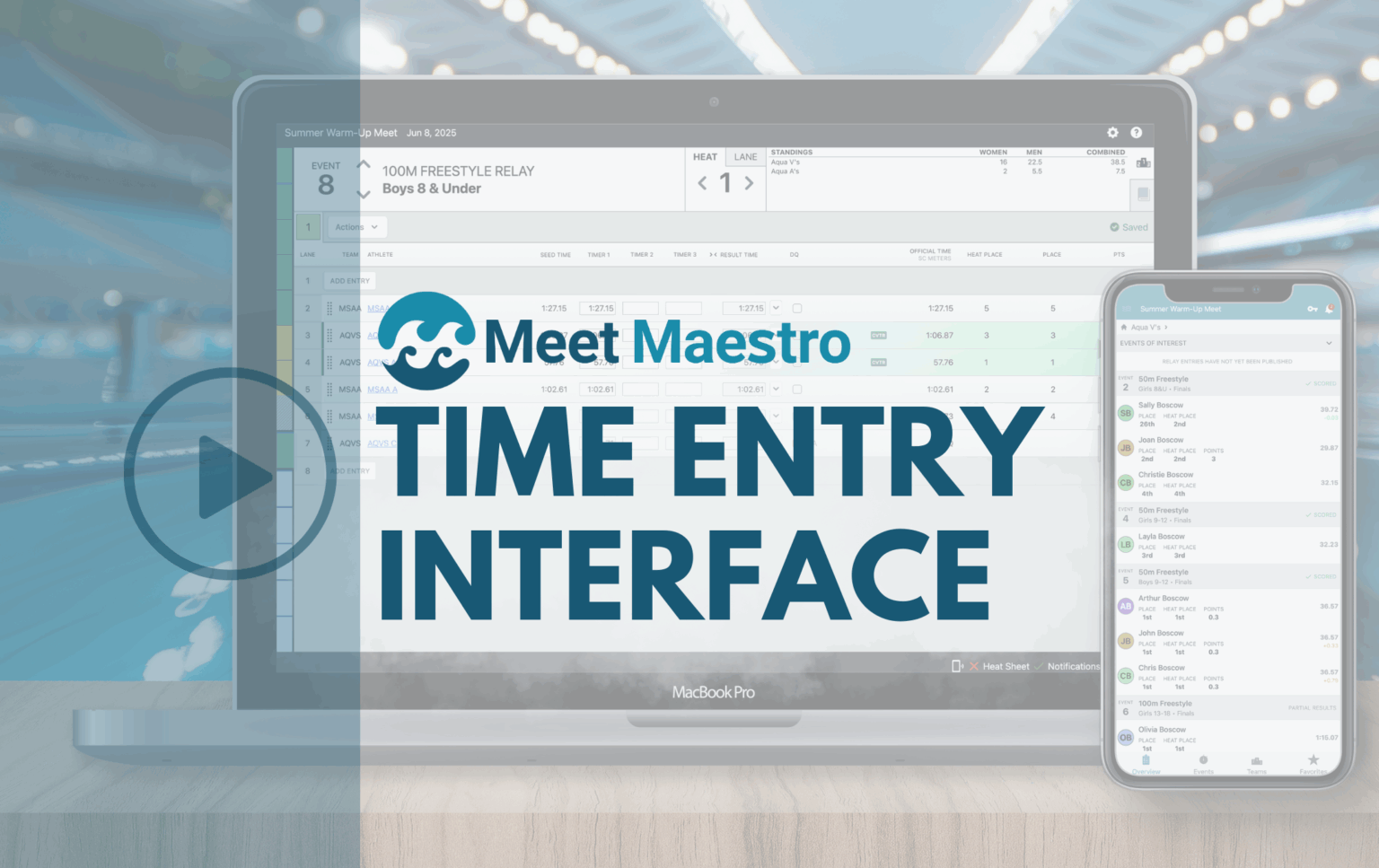 Mastering Meet Maestro’s Time Entry Interface - SwimTopia
